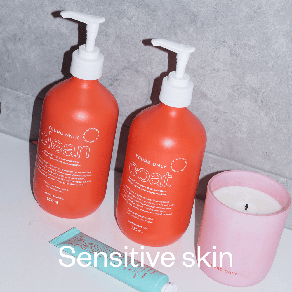 Yours Only skin and haircare.